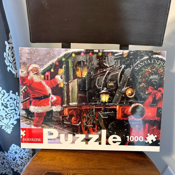 seesaw | Games | New Santa Train Puzzle 00 Pieces | Poshmark